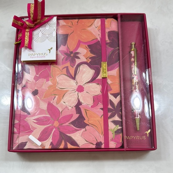 Papyrus | Office | Papyrus Floral Journal And Pen Set New In Package ...